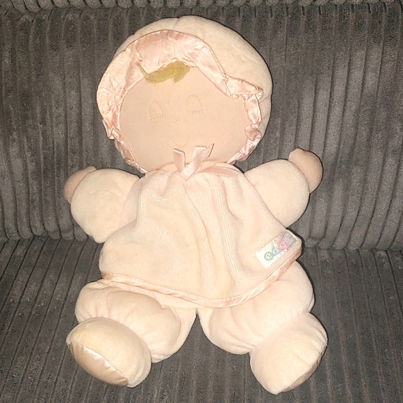 Toys | Vintage Y2k Eden So Soft Pink Plush Baby Doll | Poshmark